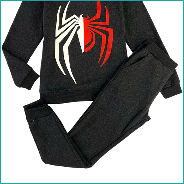 Spider Men's Training Suit - Black - Mchakky