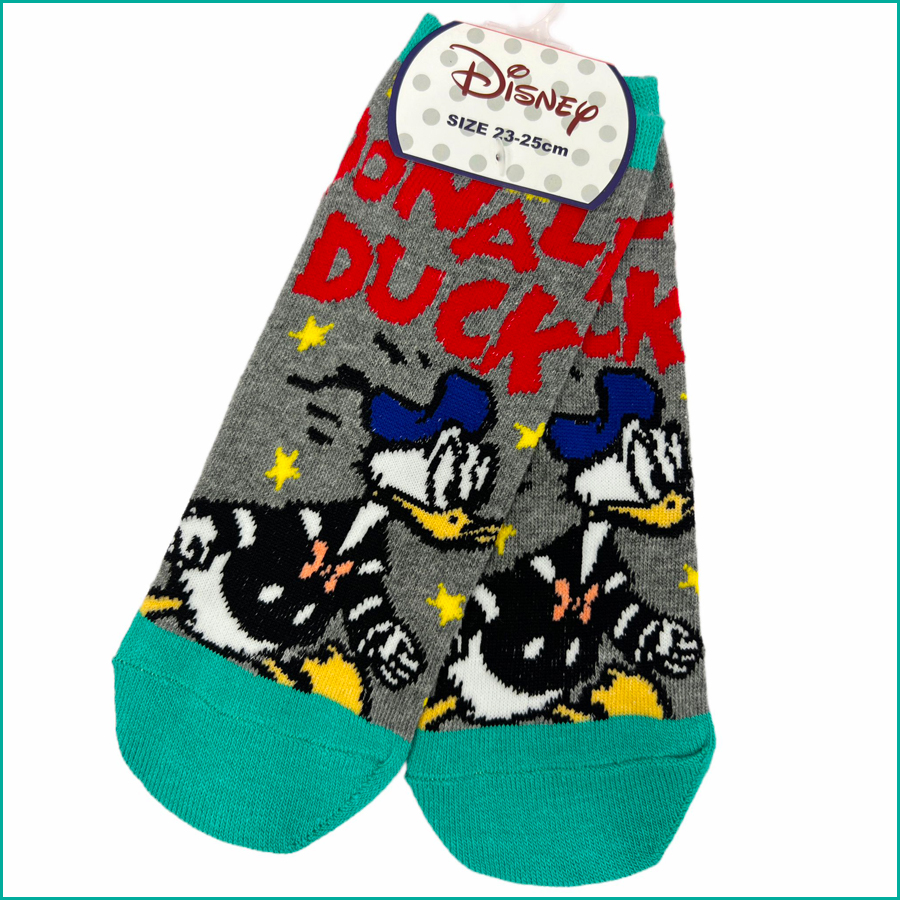 Donald Duck Adult Socks – Gray – Mchakky
