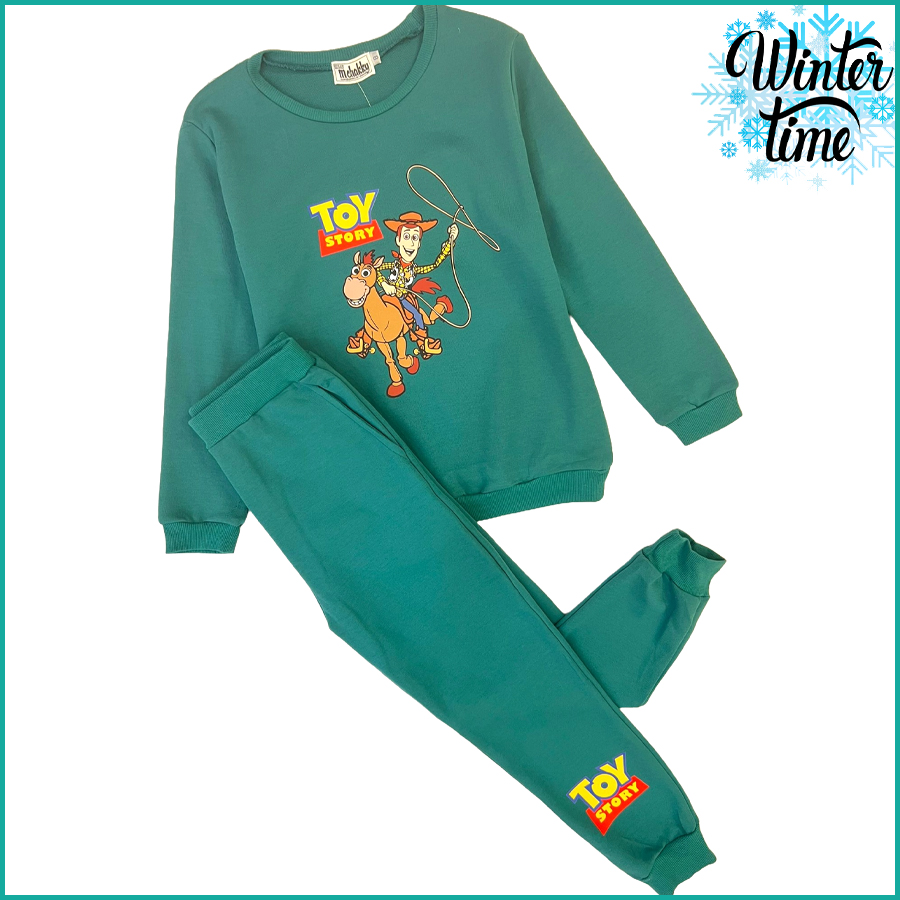 Toy Story Winter Boys Training Suit – Green – Mchakky