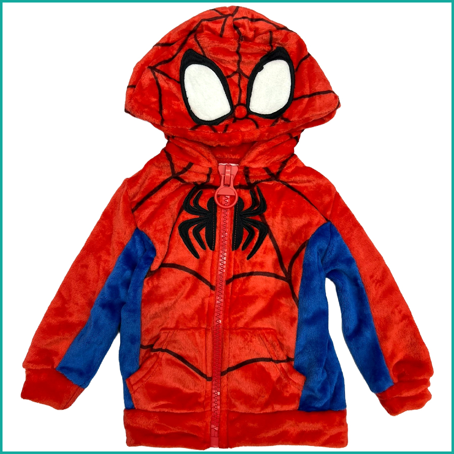 Spiderman Winter Jacket - Red - Mchakky