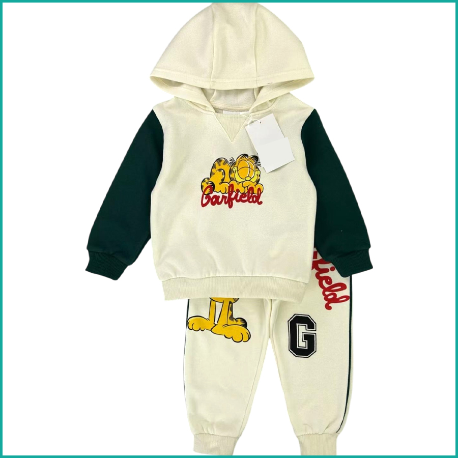 Garfield Boys Winter Training Suit - White - Mchakky