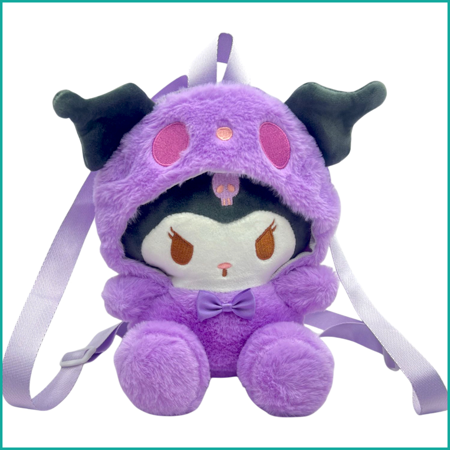 Angry Kuromi Kids Bag – Purple – Mchakky